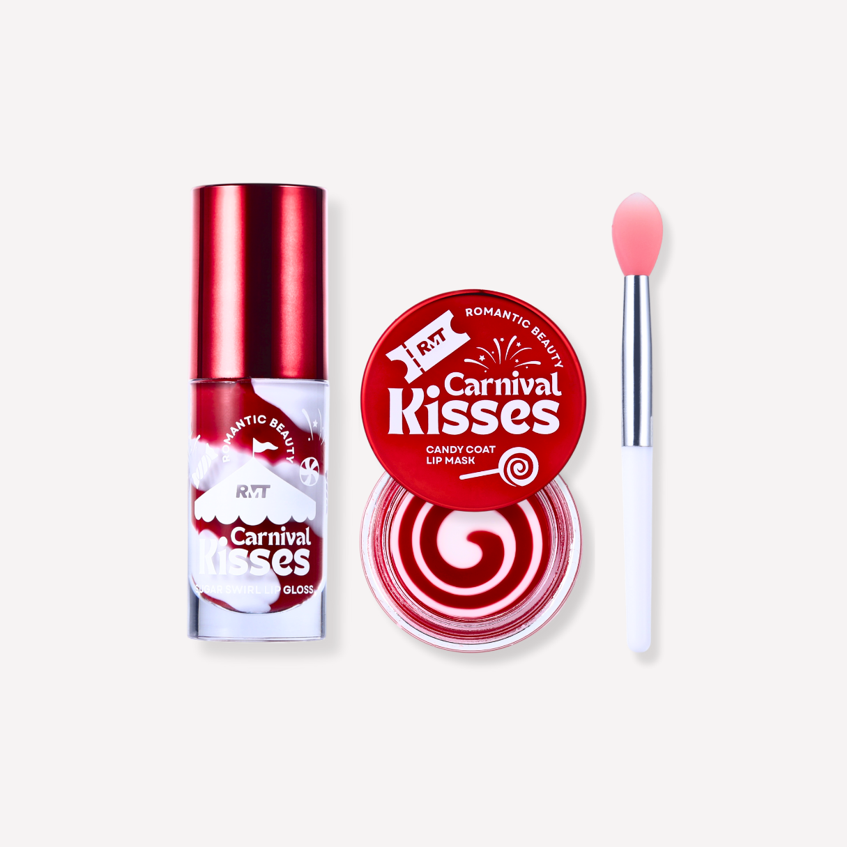 Carnival Kisses Lip Gloss & Lip Mask Gift Set – Romantic Beauty Cosmetics